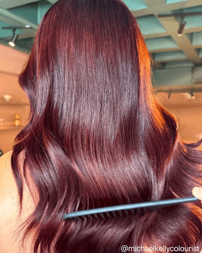 The Best Red Hair Colour to Try: Cherry Vinyl Red Hair Gloss ...