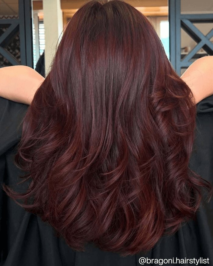 The Best Red Hair Colour to Try: Cherry Vinyl Red Hair Gloss ...