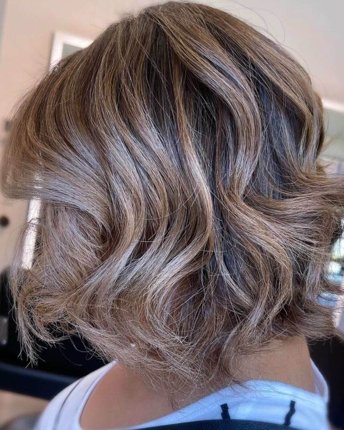 blonde highlights