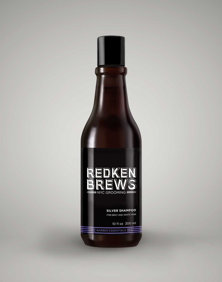 Redken Brews Silver Shampoo - Redken Brews - Haircare - Products - Redken